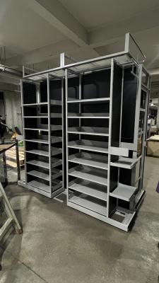 China Powder Coating Retail Shelving Rack Merchandise Display Rack Rust Proof for sale