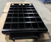 China Rust Proof  Wall Display Fixtures For Stone And Wood Sample AT-0065 for sale