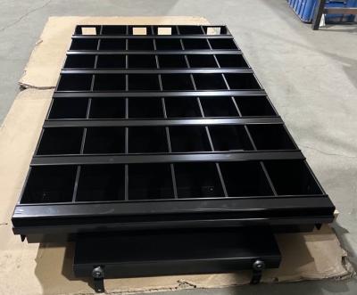 China Rust Proof  Wall Display Fixtures For Stone And Wood Sample AT-0065 for sale