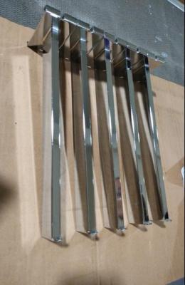 China Metal Rectangular Straight Arm Grid Wall Hook Customized Finish AT-0174 for sale