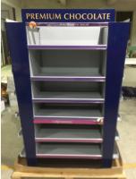 China At-0063 Premier Chocolate Display Shelf Retail Fixture Eye Catching Design for sale
