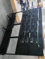 China At-0061 Black Bag Display Rack Fixtures 24 Solid Back Full Color Printing for sale