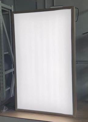 China Timber LED Light Box, Illuminated Poster Display for sale