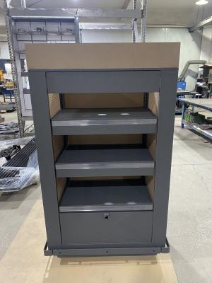 China Heavy - Duty End Cap Rack with Drawer for sale