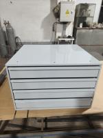 China Metal Cabinet With 4 PCS Drawers Metal Store Fixture Highly Functional for sale