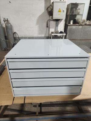 China Metal Cabinet With 4 PCS Drawers Metal Store Fixture Highly Functional for sale