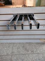 China Chrome Universal Shopfitting Accessories for Easy Integration with Standard Slatwall Panels for sale