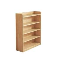 China AT-0266 Solid Wood Bookshelf Wall Mounted Storage Living Room Multi Usage Cabinet Customized Sizes and Colors for sale