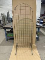 China GRID DISPLAY STAND WITH AN ARCHED TOP DESIGN, 65” H x 24” W x 24” D for sale
