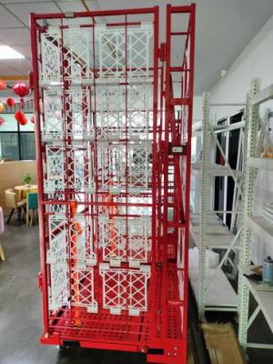 China AT-304 Folding Wire Mesh Storage Cage Cart, Industrial Logistics Trolley with Wheels, Collapsible Warehouse Cage for Material Handling for sale