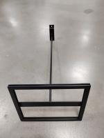 China AT-0272 Customized Display Rack with Sign Holder Color Black for sale