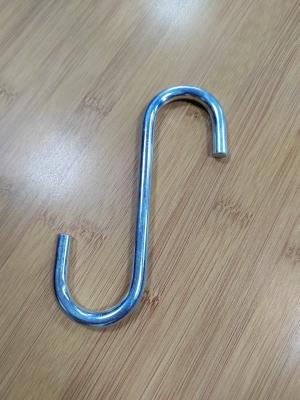China AT-0273 S Hook Stainless Steel Metal with Chrome Plating Galvanized Finish for sale