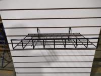 China SHELF WITH FRONT LIP -BLACK - GRID / SW for sale