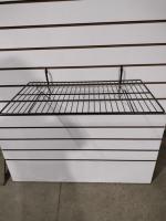 China GRID MOUNT SHELF-BLACK, 14'' X 24'' for sale