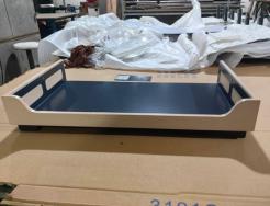 China MDF+MELAMINE/ POWDER COATED/ WRAP AND CRUMP TRAY for sale