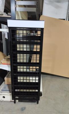 China Lockable Wire Display Rack with 6 Adjustable Shelves - Endcap Model for sale