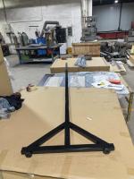 China Slotted 60“ T-stands to accommodate the Hangrail system for sale