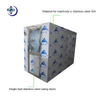 China Depth 3000mm Air Shower Cleanroom With Manual Doors For Six People for sale