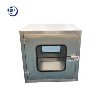 China Electric Magnetic Interlock 304 Stainless Steel Pass Box For Cleanroom for sale