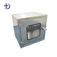 China Electric Magnetic Interlock 304 Stainless Steel Pass Box For Cleanroom for sale