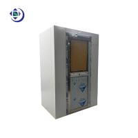 China Single Leaf Swing Doors Clean Room Air Shower For One Person 2 Side Blowing for sale