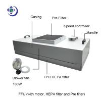 China 4x2 Feet HEPA Fan Filter Unit With Motor , HEPA Filter And Pre Filter For Clean Room for sale