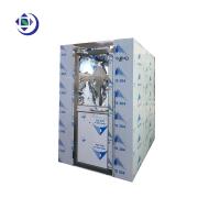 China Three Personal Air Shower Room Stainless Steel 304 With Single Leaf Swing Doors for sale