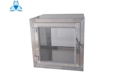 China Durable Stainless Steel Pass Through Box Dust Proof For Pharmaceutical Cleaning for sale