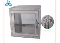 China Stainless Steel 304 Air Shower Embedded Pass Through Cabinet for sale