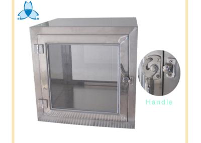 China Stainless Steel 304 Air Shower Embedded Pass Through Cabinet for sale
