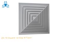China Aluminum Square Ceiling Air Supplier Diffuser for sale