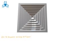 China Aluminum Square Ceiling Air Supplier Diffuser for sale