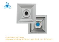 China Combined Square Air Conditioning Grilles And Diffusers for sale