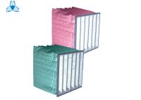 China Low Resistance Synthetic Fiber Filter For HVAC System / Hepa Air Purifier Filter for sale