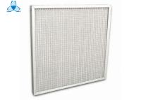 China Primary Efficiency Pre Air Filter , Plate Type Synthetic Fiber Air Filter Large Filtering Area for sale