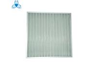 China Primary Efficiency Pre Air Filter , Plate Type Synthetic Fiber Air Filter Large Filtering Area for sale