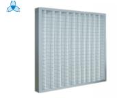 China G3 G4 Polyester Synthetic Air Purifier Pre Filter , Fiber Panel Pleated Air Filter System Prefilters for sale
