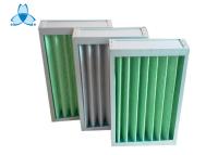 China White Washable Pre Filter Air Filter Non Woven Fabic Media , Long Life Span for sale
