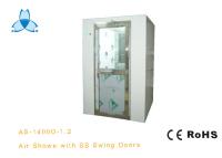 China D1200mm Cleanroom Air Shower , Air Jet Shower For Mircroelectronics Lab for sale