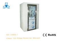 China Three Sided Blowing Cleanroom Air Shower , Air Showers For Clean Rooms With Electric Magnetic Locks for sale