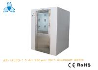 China 800W Two Person Cleanroom Air Shower 0-99s Adjustable Air Shower Time For Industrial for sale