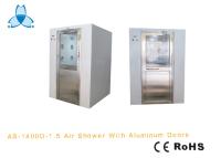 China 800W Two Person Cleanroom Air Shower 0-99s Adjustable Air Shower Time For Industrial for sale