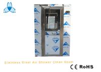 China Full SUS304 Automatic Cleanroom Air Shower For 4 Persons With Three Sides Blowing for sale