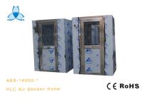 China PLC Control Stainless Steel Clean Room Air Shower Room With Alcohol Spring Machine for sale