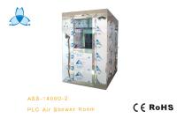 China Four People Stainless Steel Air Shower , Air Showers For Clean Rooms With Fingerprint Machine for sale