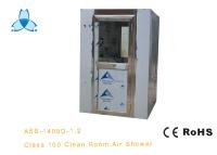 China Customized 304 Stainless Steel Air Shower With Electric Locked For Dust Free Plant for sale