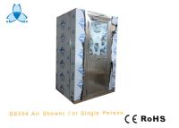 China Adjustable Shower Time Air Shower Room With Full Stainles Steel Material for sale