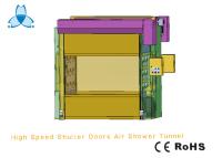 China High Speed PLC Control Air Jet Shower Tunnel 4000W Blow Power For Robot Line for sale