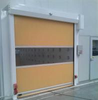 China Huge Modular Cargo Air Shower Tunnel With 3 Sides Nozzles , Auto PVC Rolling Doors for sale