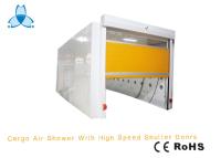 China OEM Clean Air Shower Tunnel With Auto High Fast Speed Shutter Doors By Radar Sensor for sale